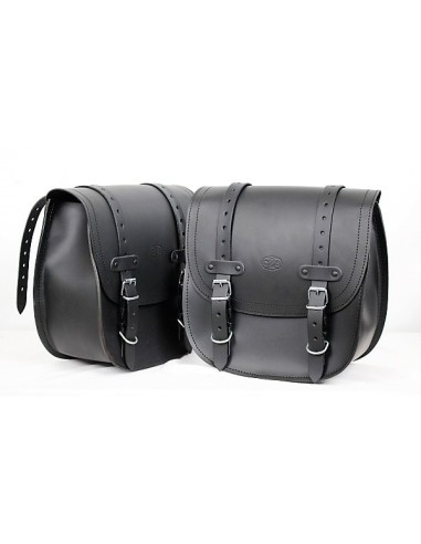 ALFORJAS PIEL KRAKEN BASICAS para Alforjas Medianas